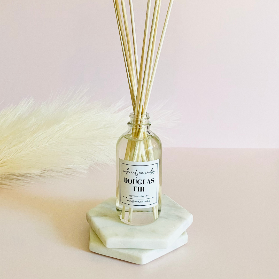 Douglas Fir Reed Diffuser – Willa and Jean Candles